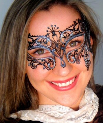 Italian Made Masquerade Mask - Masquerade Masks Australia
